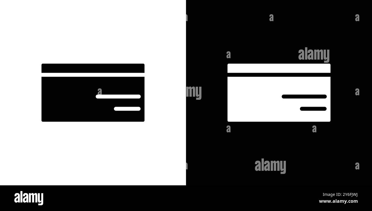 Credit Card icon set in thin line outline style and linear vector sign ...