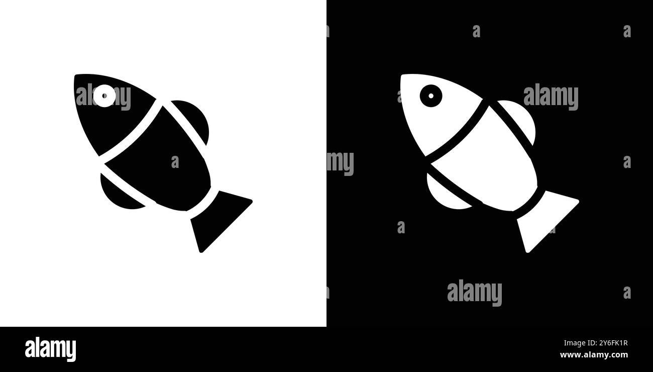 bat ray fish icon set in thin line outline style and linear vector sign ...