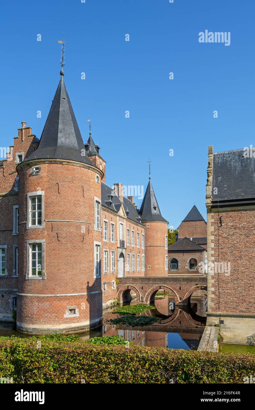 Commandery of Alden Biesen, 16th-century moated castle at Rijkhoven ...