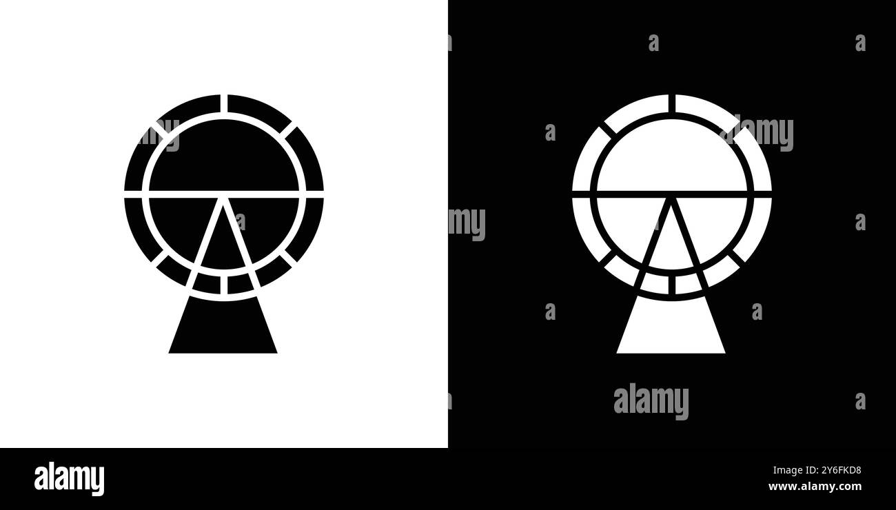 Hamster wheel icon set in thin line outline style and linear vector ...