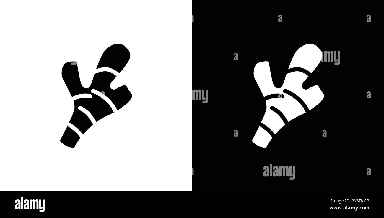 Ginger icon set in thin line outline style and linear vector sign Stock Vector Image & Art - Alamy