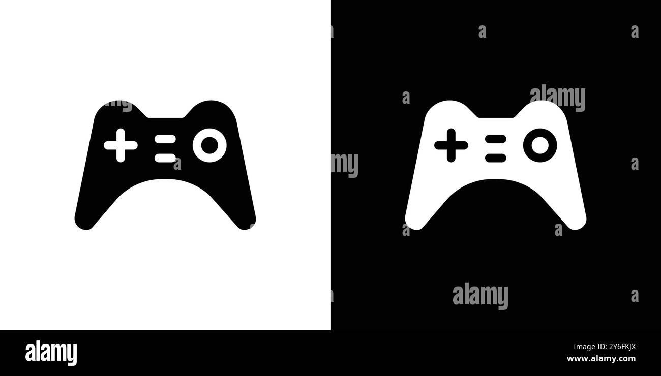 Joystick icon set in thin line outline style and linear vector sign Stock Vector Image & Art - Alamy