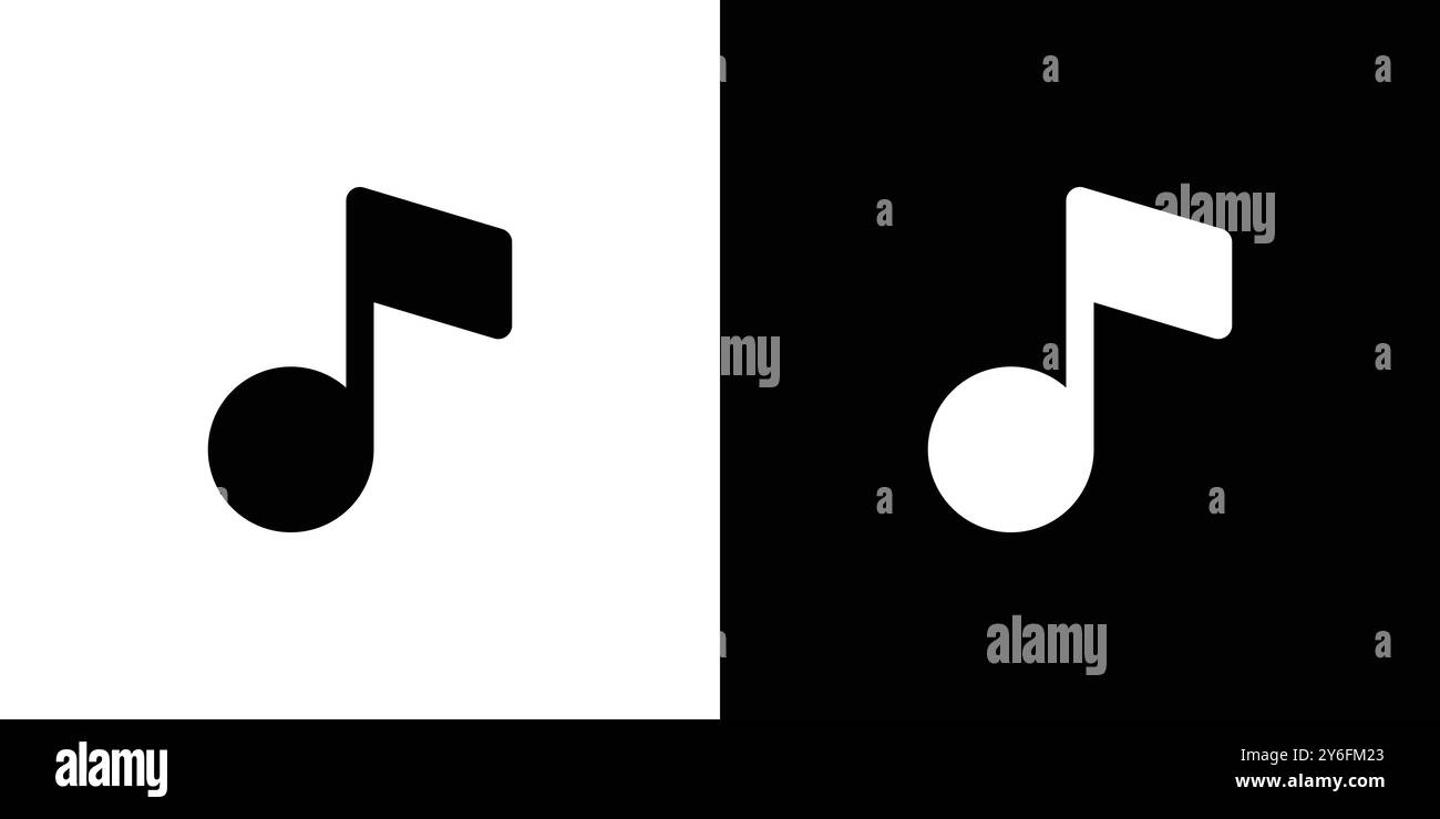 music note icon set in thin line outline style and linear vector sign ...