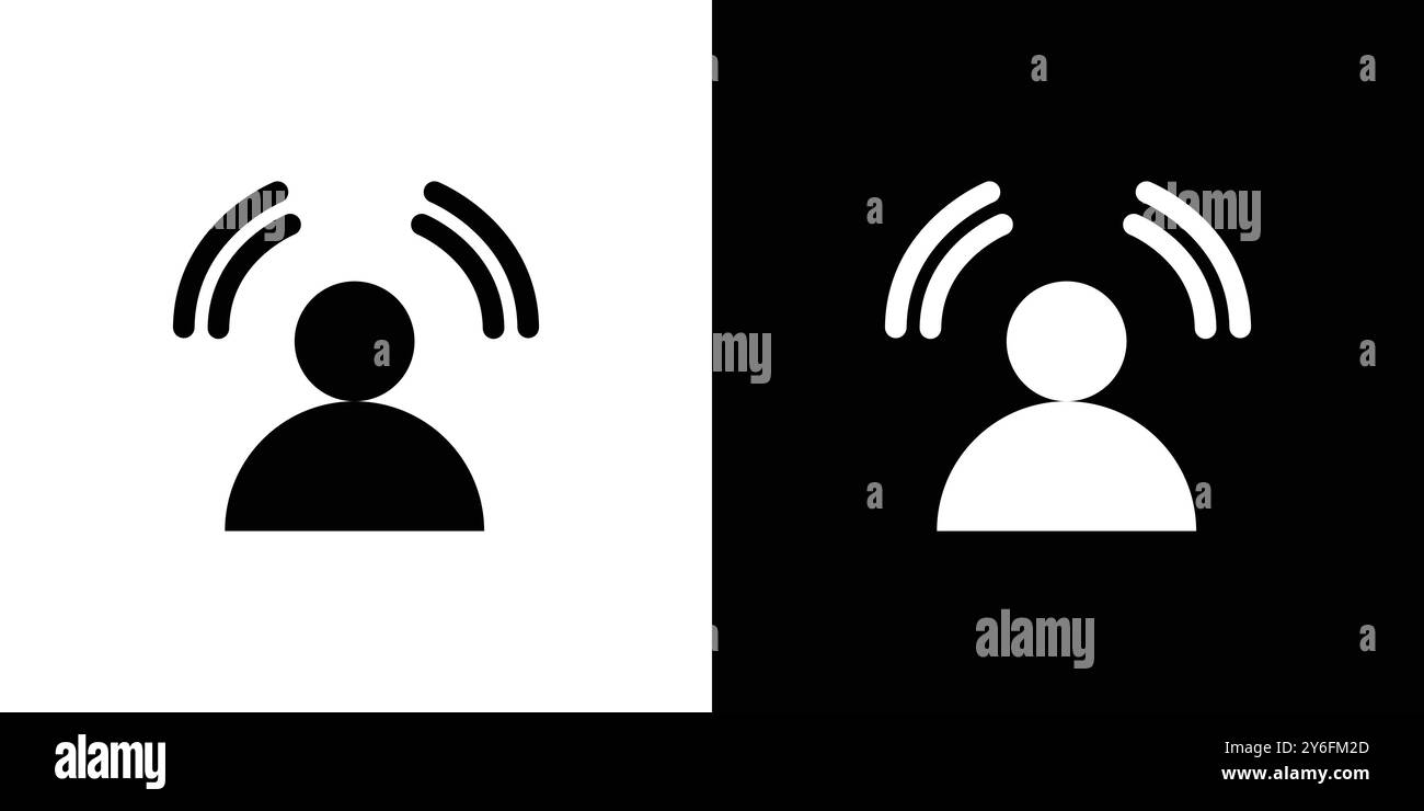 Mind awareness icon set in thin line outline style and linear vector sign Stock Vector Image ...