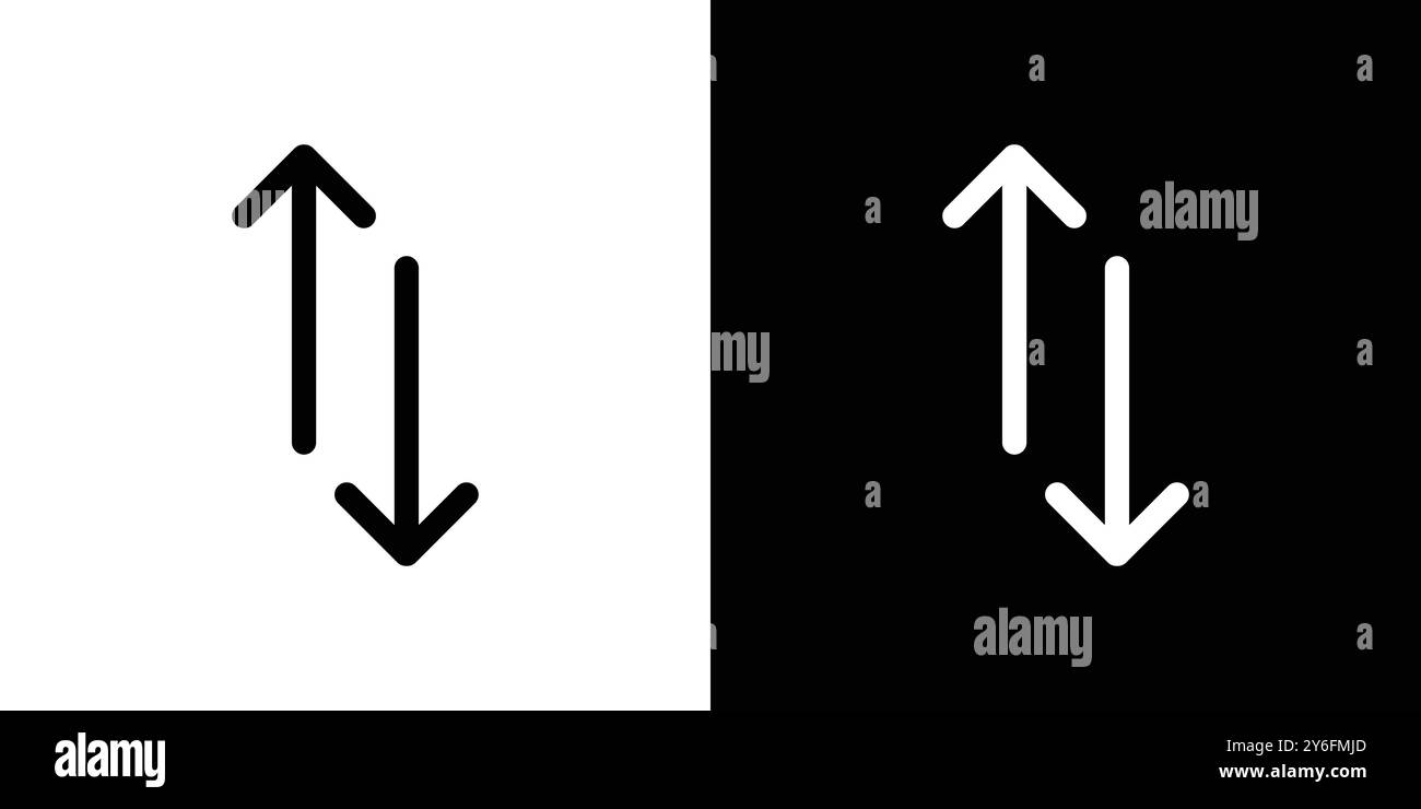 swap Icon set in thin line outline style and linear vector sign Stock Vector Image & Art - Alamy