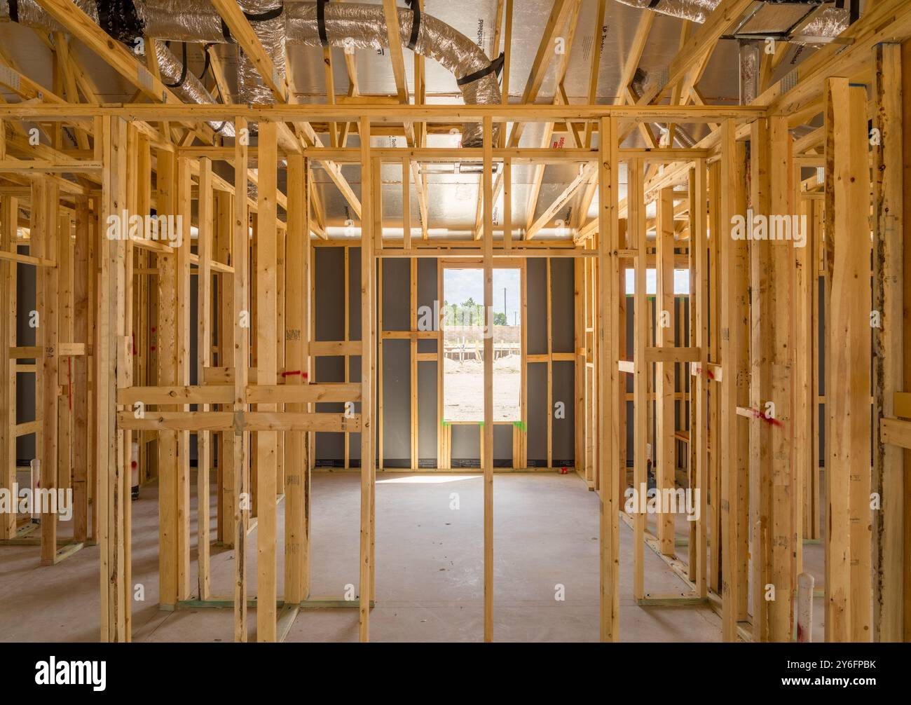Georgetown, TX - 22 September 2024: Interior of single family home with ...