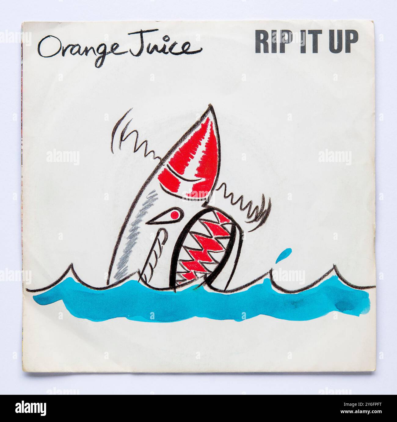 Picture cover of the seven inch single version of Rip It Up by Orange ...