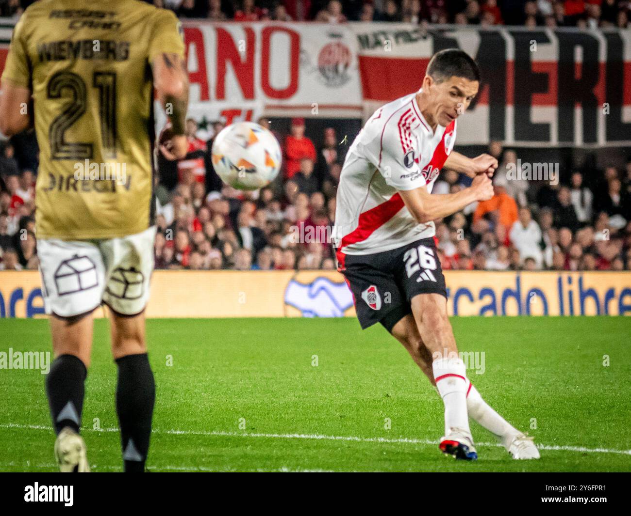 Club Atletico River Plate faces Colo Colo of Chile on a new date of the ...