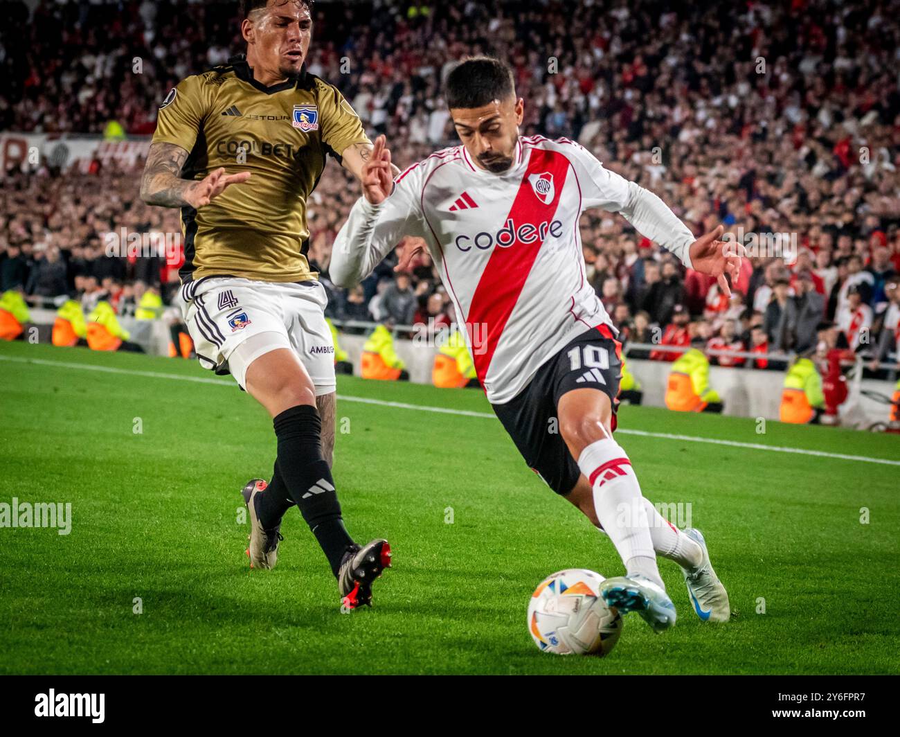 Club Atletico River Plate faces Colo Colo of Chile on a new date of the ...