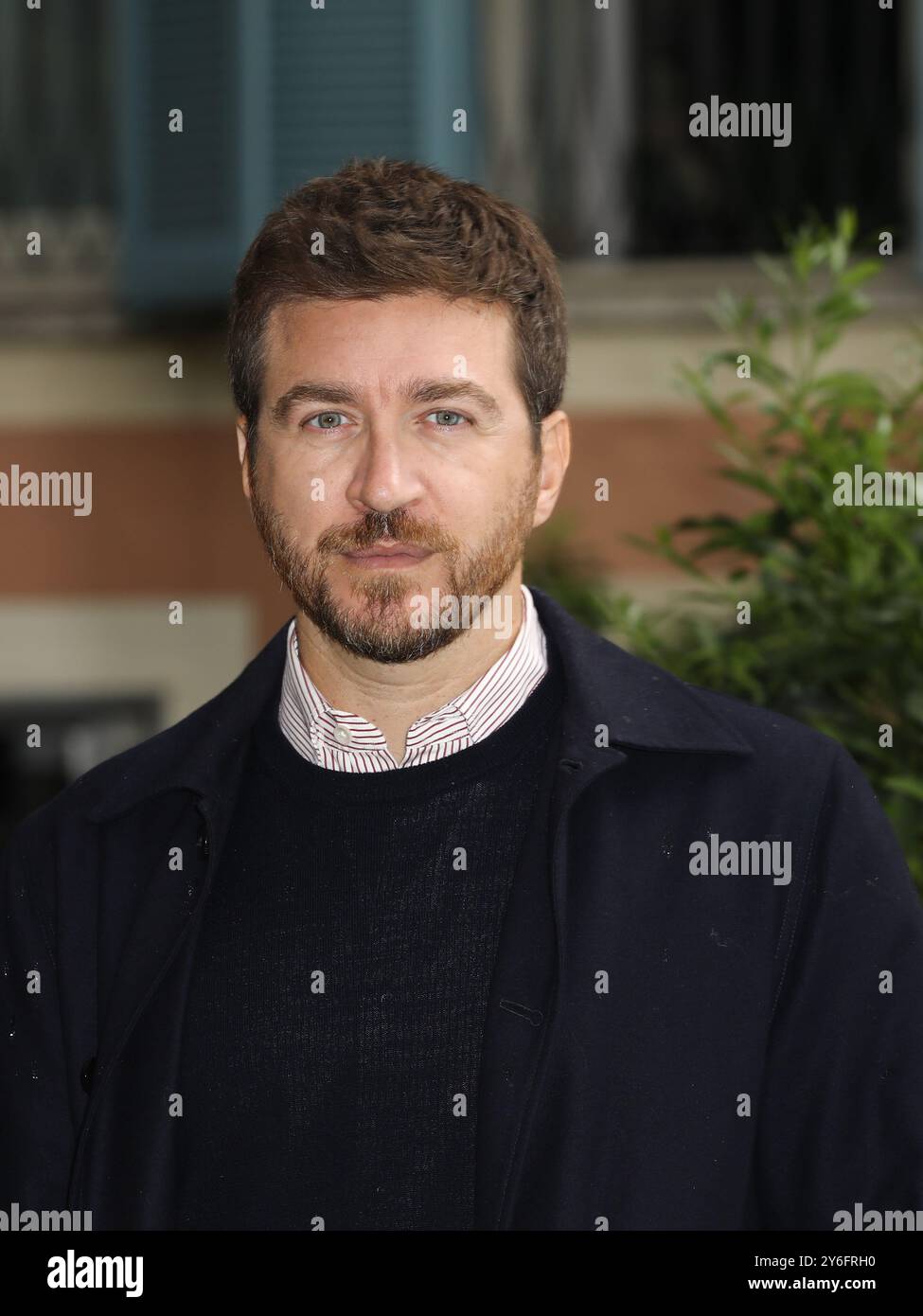 Rome, Hotel de Russie, photocall animated film "The Wild Robot". In the ...
