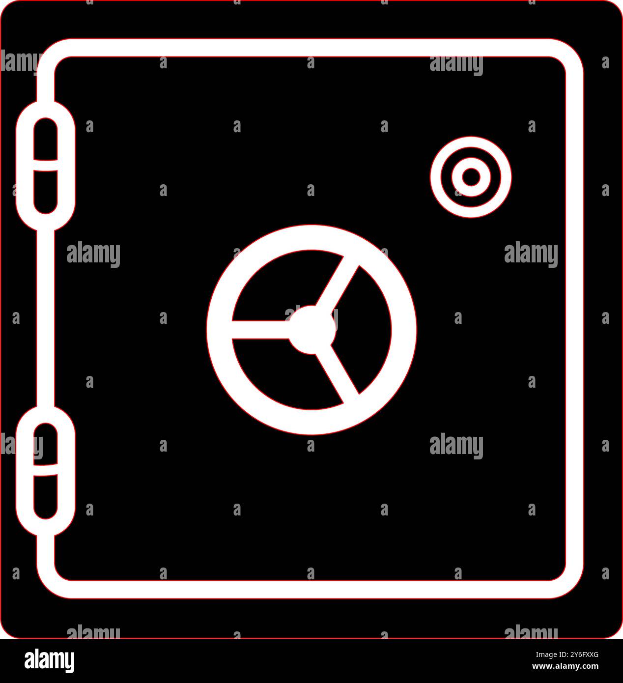 safe, armored cabinet - vector icon Stock Vector Image & Art - Alamy