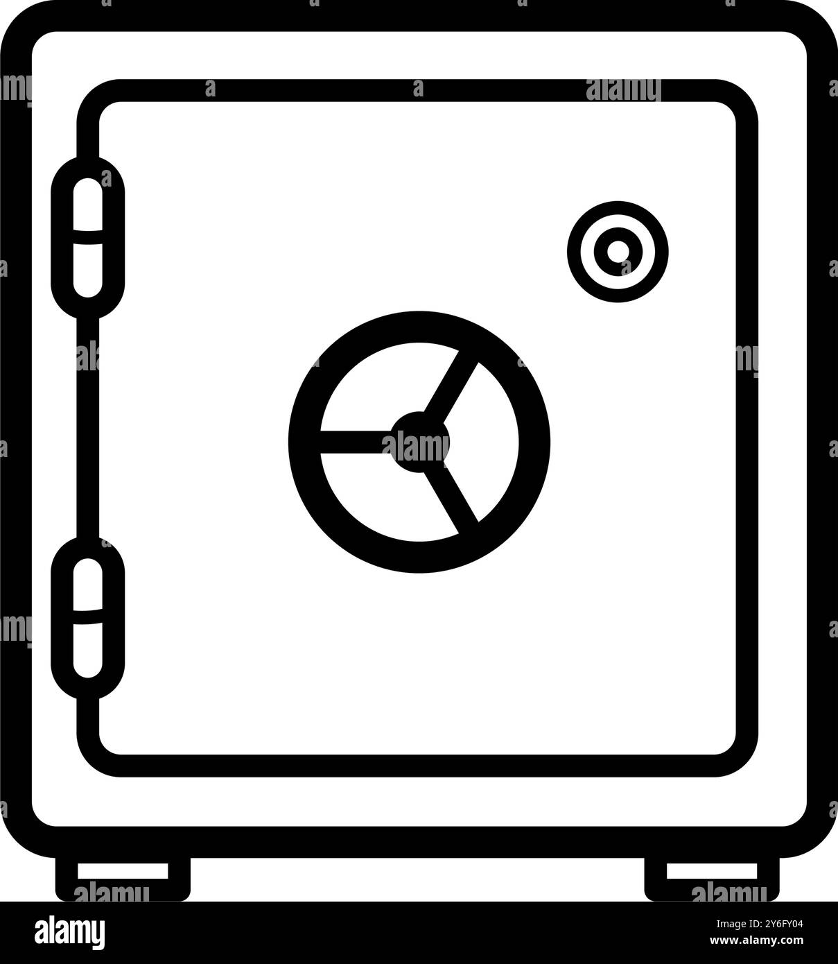 safe, armored cabinet - vector icon Stock Vector Image & Art - Alamy