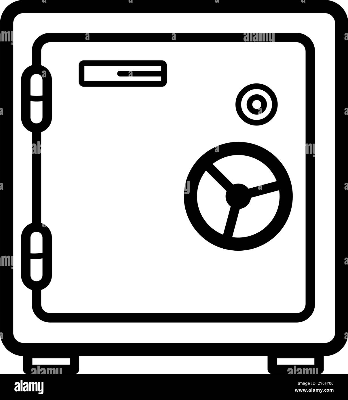 safe, armored cabinet - vector icon Stock Vector Image & Art - Alamy
