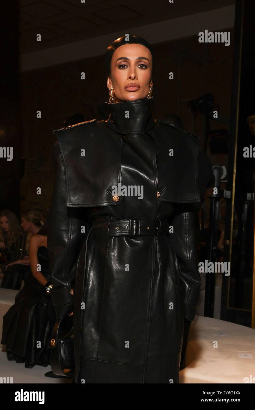 Anitta attends the Balmain Spring/Summer 2025 collection presented ...