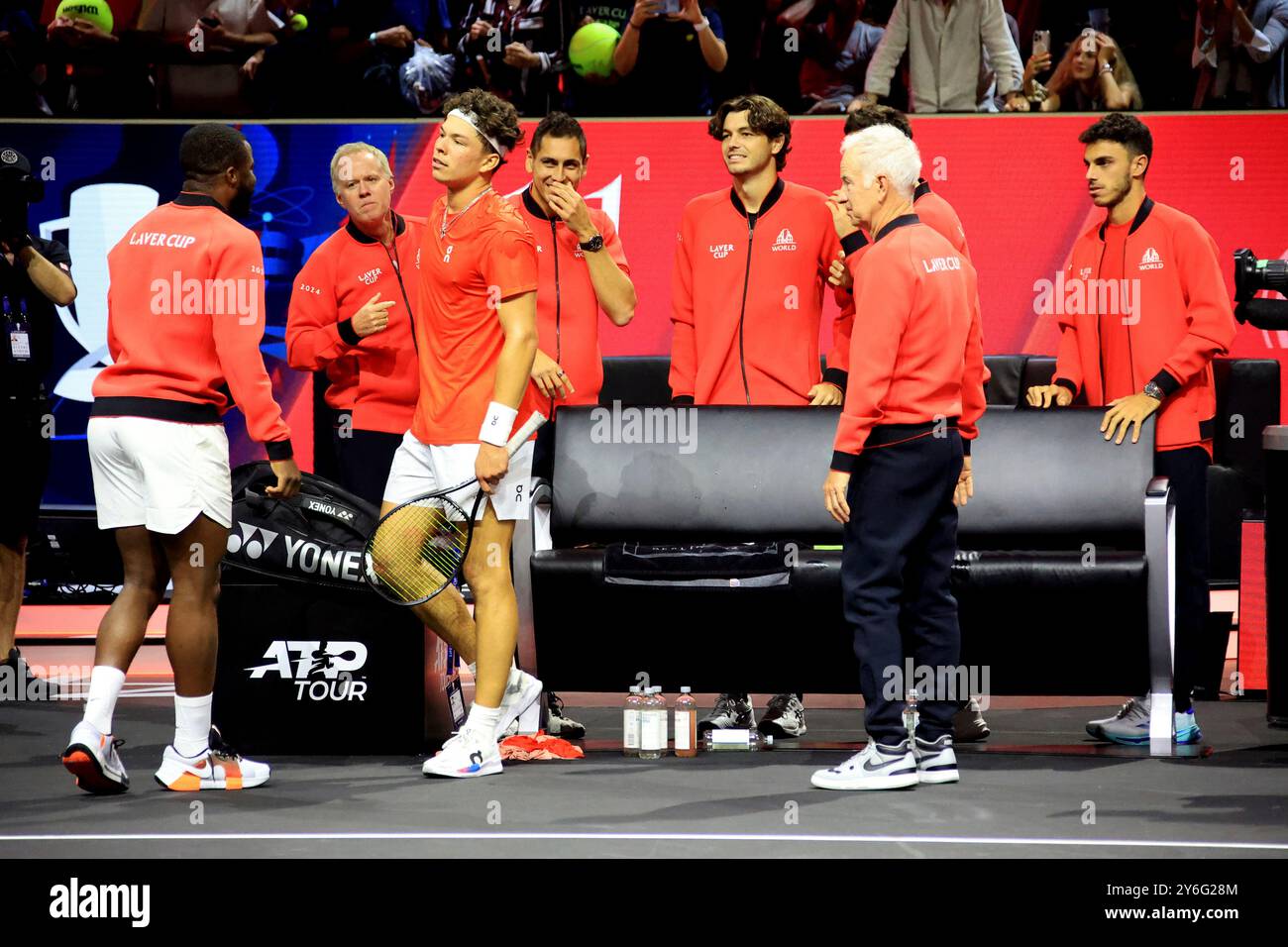 Berlin, Deutschland. 22nd Sep, 2024. 22.09.2024, Uber-Arena, Berlin ...