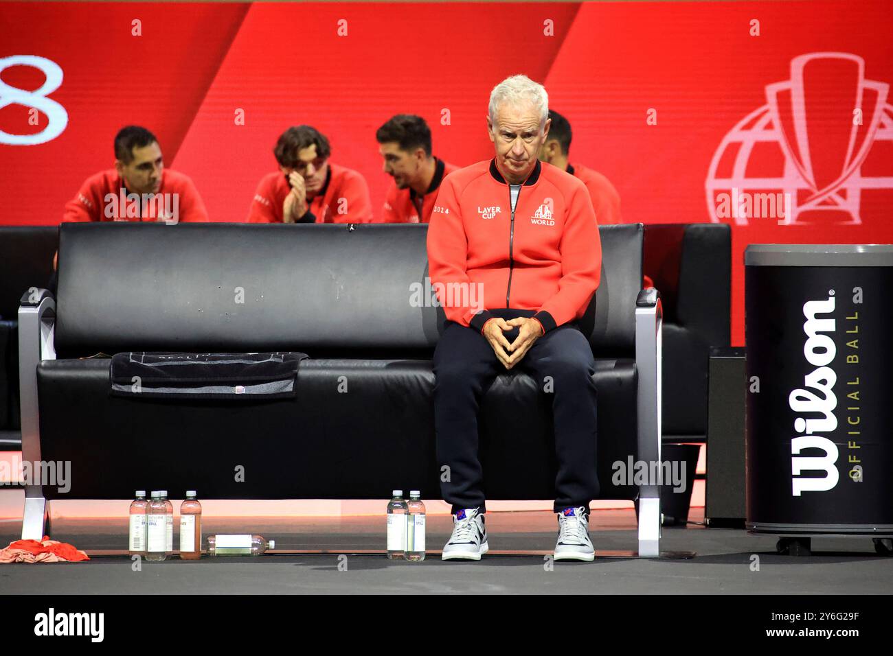 Berlin, Deutschland. 22nd Sep, 2024. 22.09.2024, Uber-Arena, Berlin ...