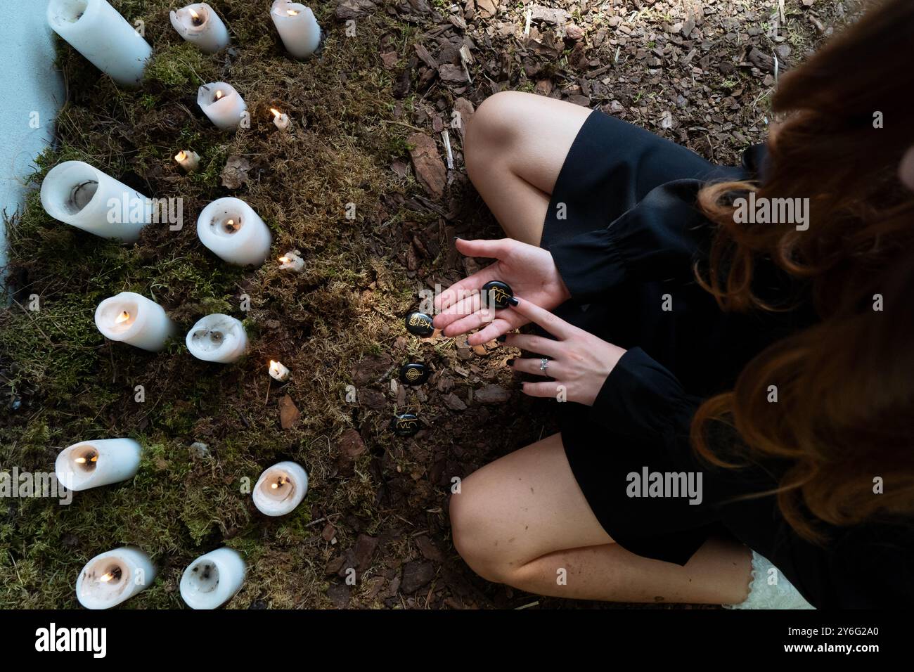 An Enchanting Forest Ritual that incorporates Candles, Crystals, and ...