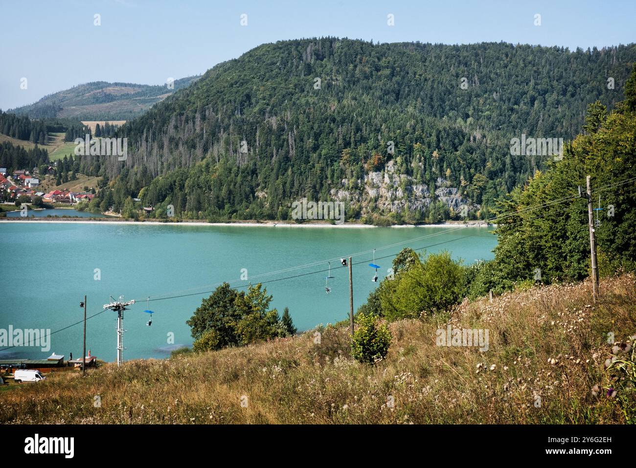 Palcmanska Masa water reservoir, Slovak Paradise national park ...