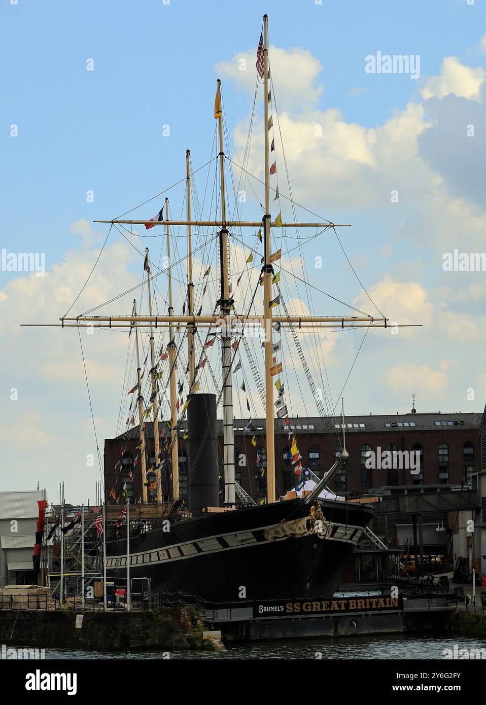 The SS Great Britain, Bristol, West of England, UK. 2024 Stock Photo ...