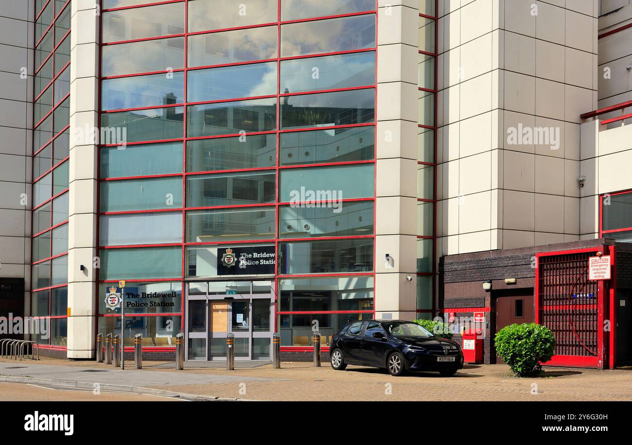 The Bridewell Police Station, Bristol city centre, West of England, UK ...