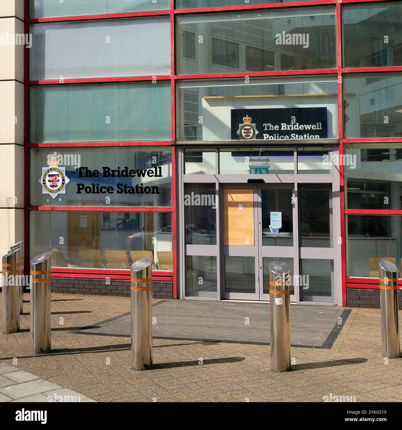 The Bridewell Police Station, Bristol city centre, West of England, UK ...