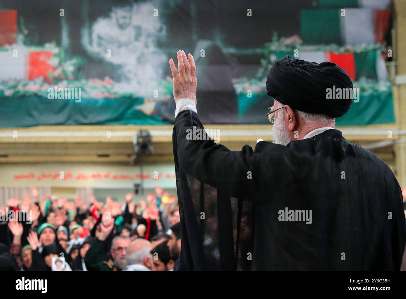 Tehran, Iran. 25th Sep, 2024. Iranian Supreme Leader Ayatollah ALI ...