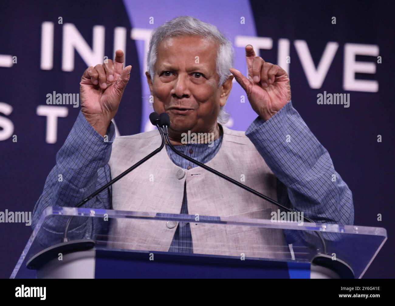 New York, New York, USA. 24th Sep, 2024. His Excellency Dr. MUHAMMAD ...