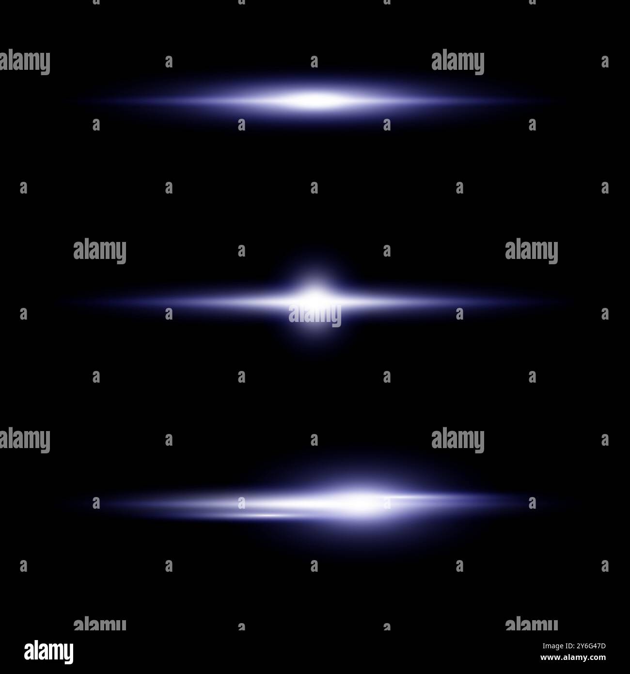 Light beam flashing neon glow, Glow light effect, Flash of golden light ...