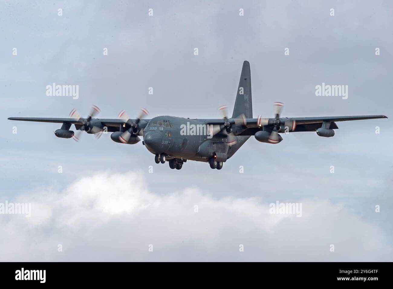 RCAF Royal Canadian Airforce C-130 Hercules, During, Exercise Cobra ...