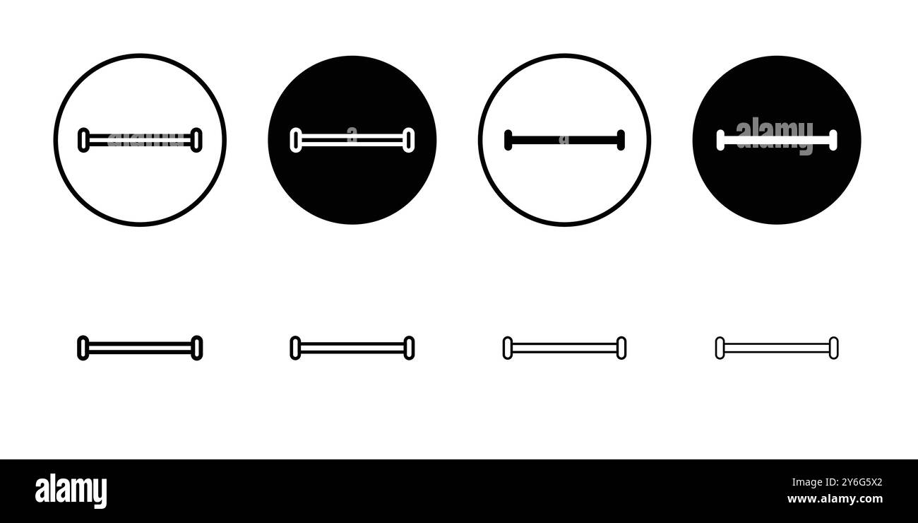 pipe icon set in thin line outline style and linear vector sign Stock Vector Image & Art - Alamy