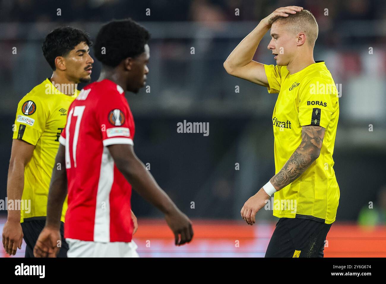 ALKMAAR - 25-09-2024, AFAS Stadium. UEFA Europa League, season 2024/ ...