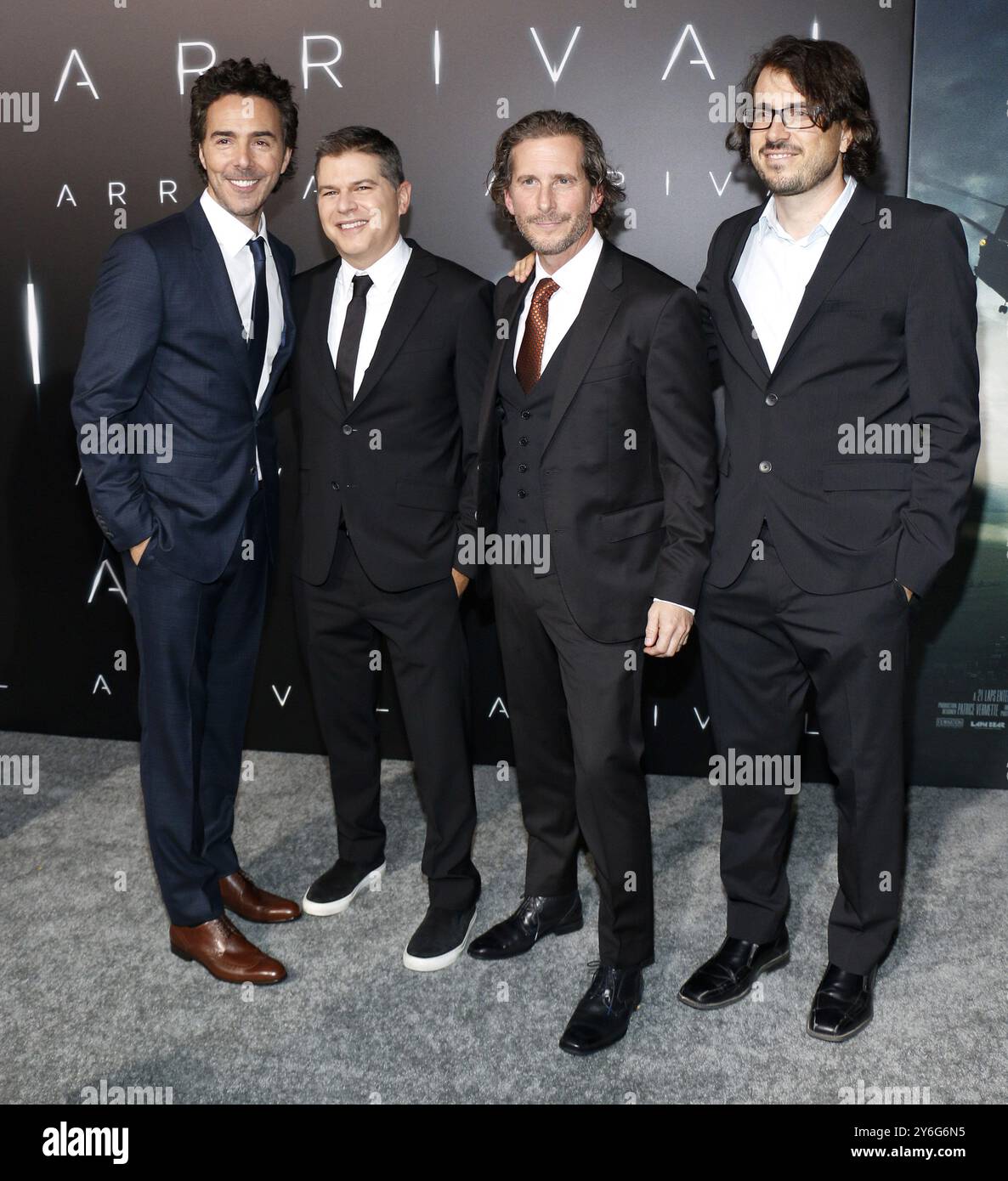 Shawn Levy, Dan Levine, Aaron Ryder and Dan Cohen at the Los Angeles ...