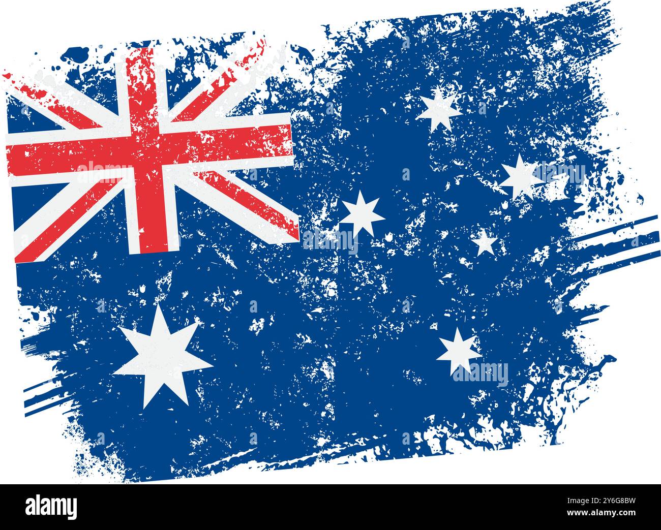 Australia flag australian banner on Stock Vector Images - Alamy