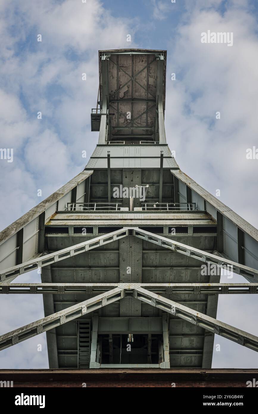 Ewald colliery, winding tower, industrial monument, coal, mining ...