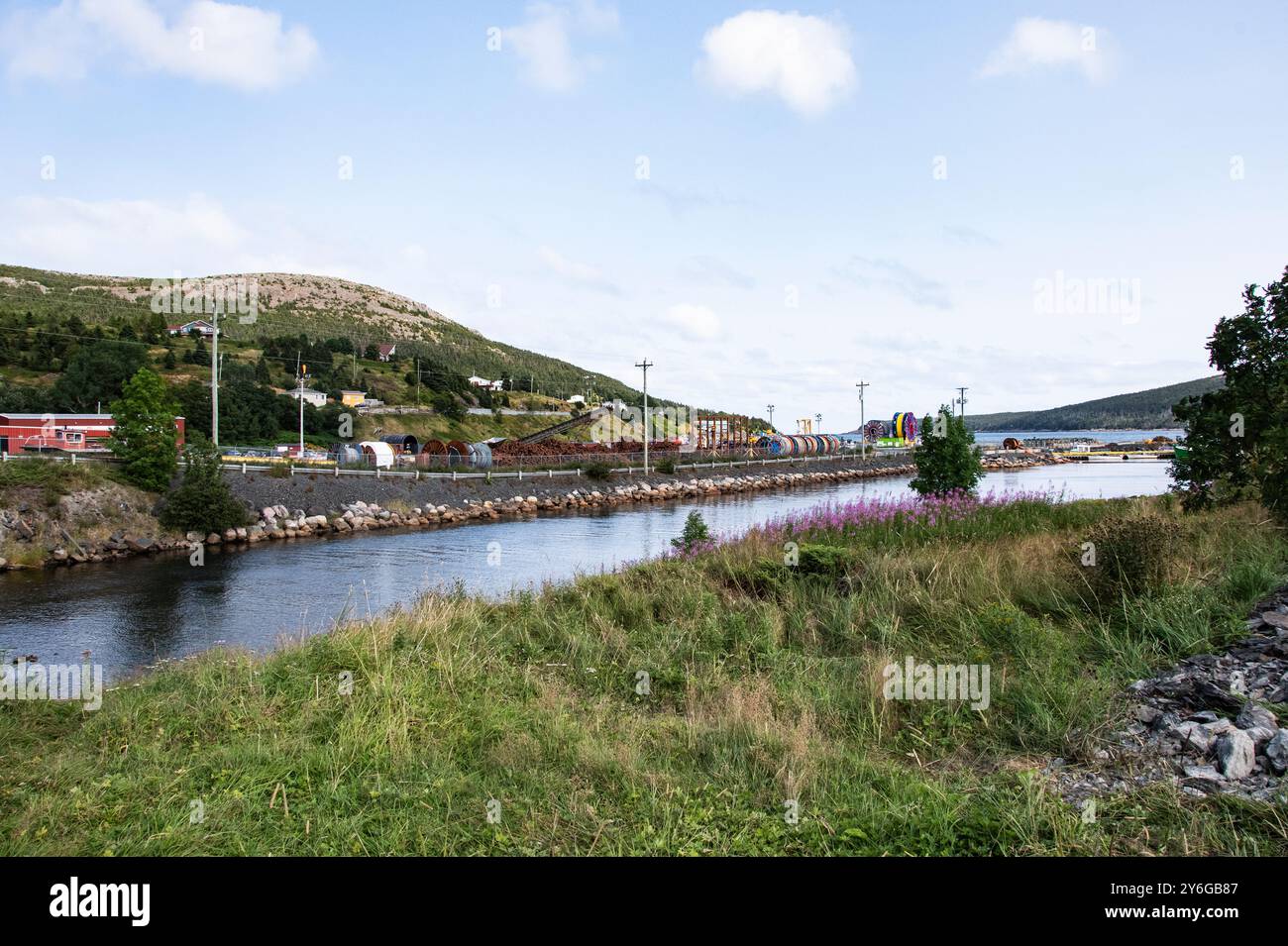 Dock in Bay Bulls, Newfoundland & Labrador, Canada Stock Photo - Alamy