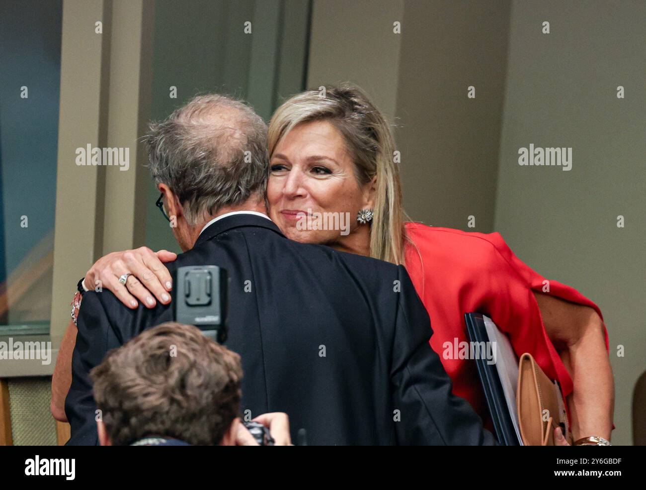 New York, New York, USA. 25th Sep, 2024. QUEEN MAXIMA of the ...
