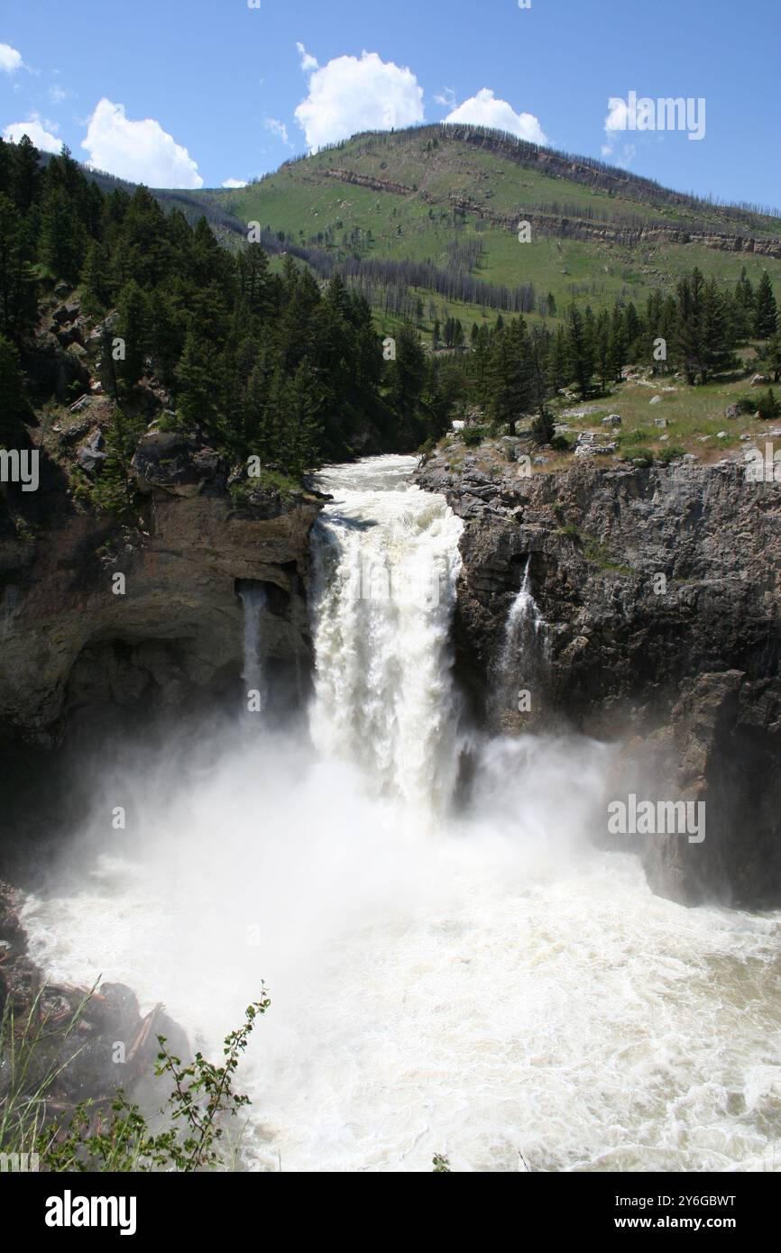 Boulder River Falls Stock Photo - Alamy