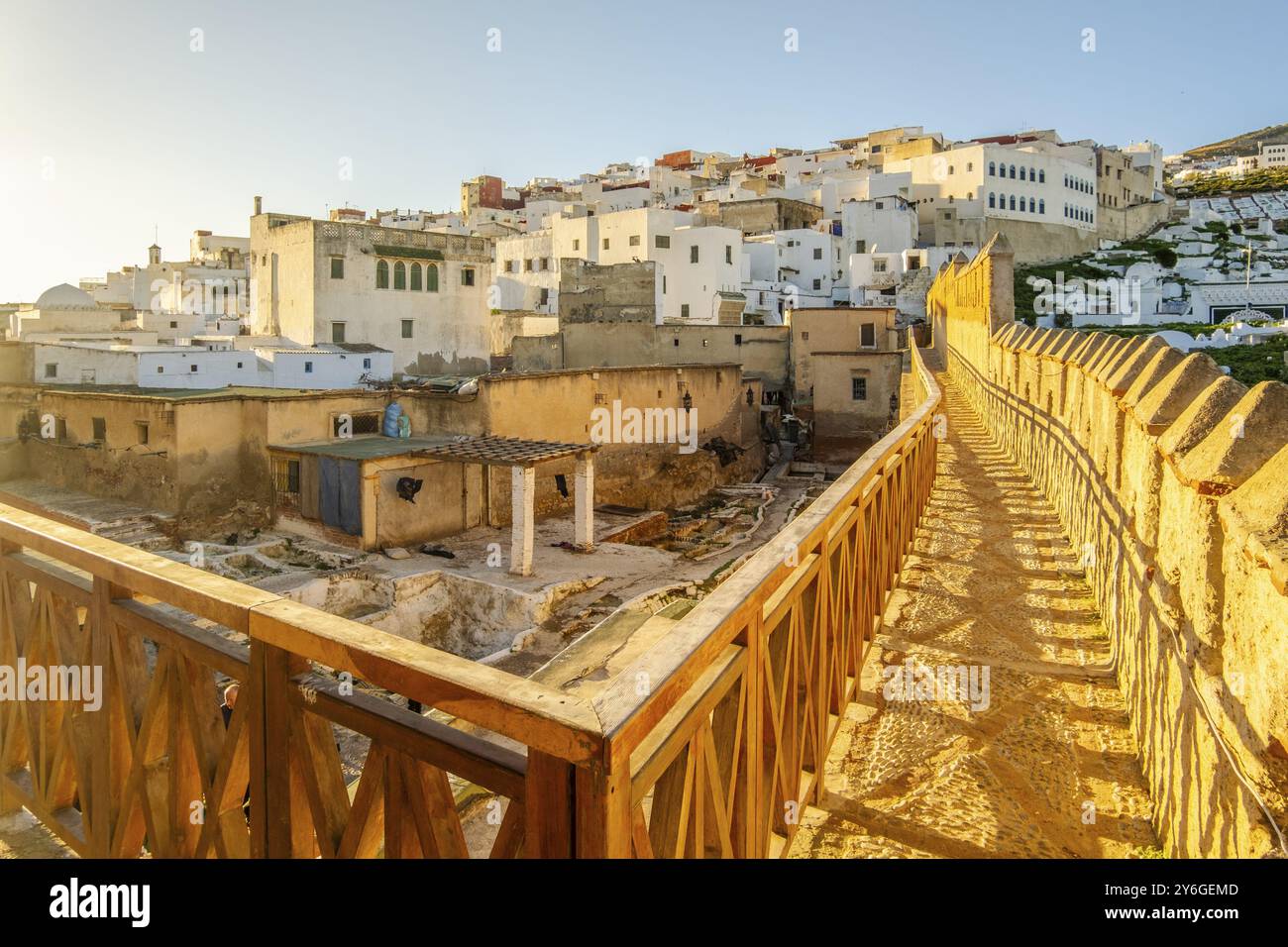 Street View of Downtown Tetouan in Morocco Stock Photo - Alamy