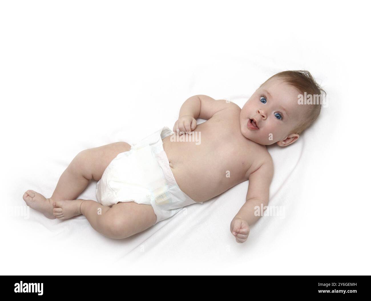 Baby nappy diaper Cut Out Stock Images & Pictures - Alamy