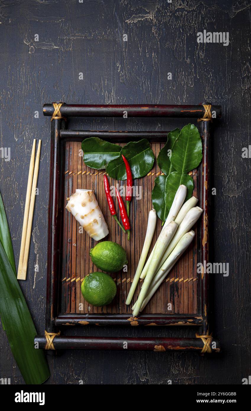 Food, Food, Thai herbs and spices for thai cuisine on autentic thai ...