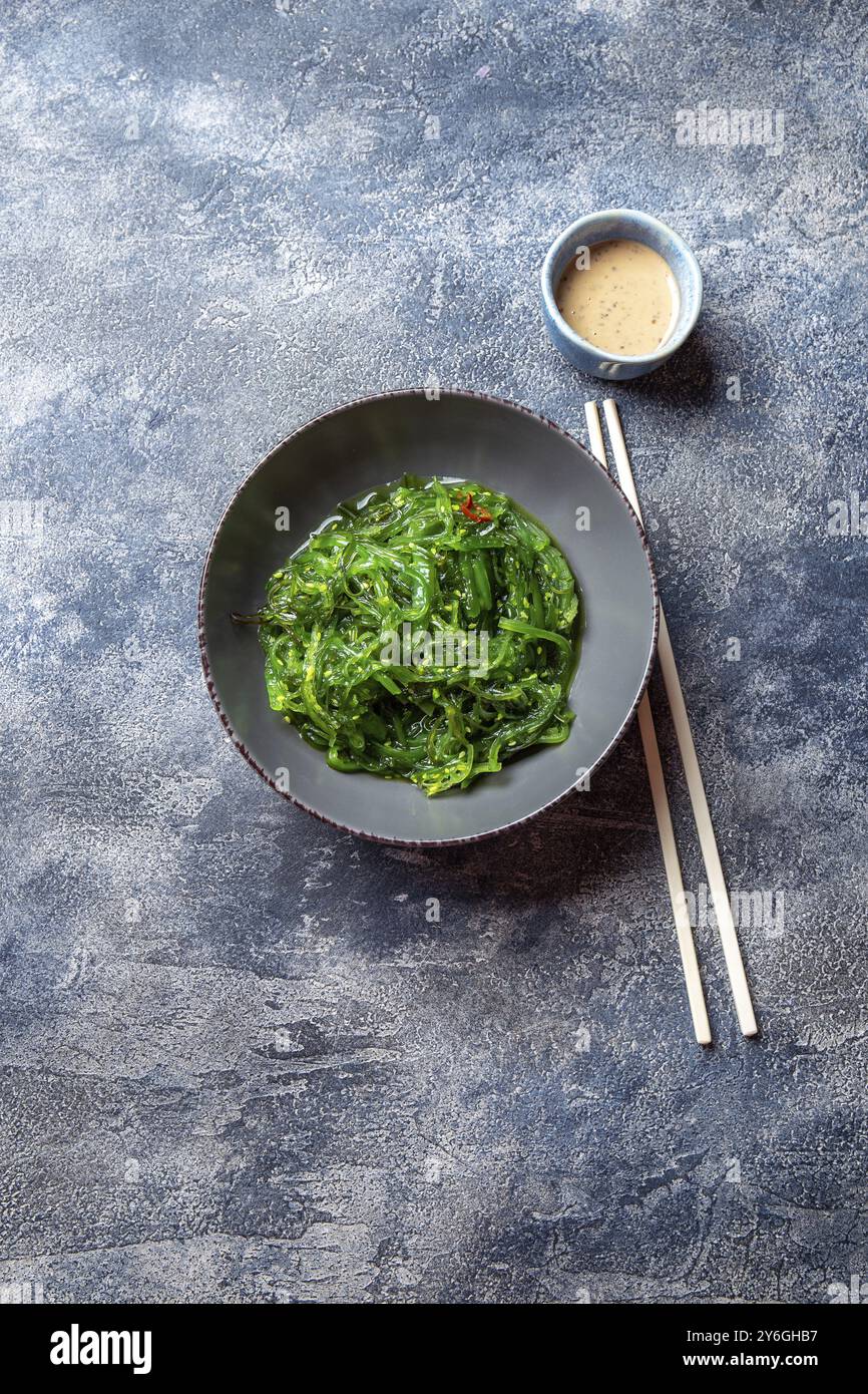 Food, Food, Chuka wakame, seaweed japanese salad with nuts sauce Stock ...