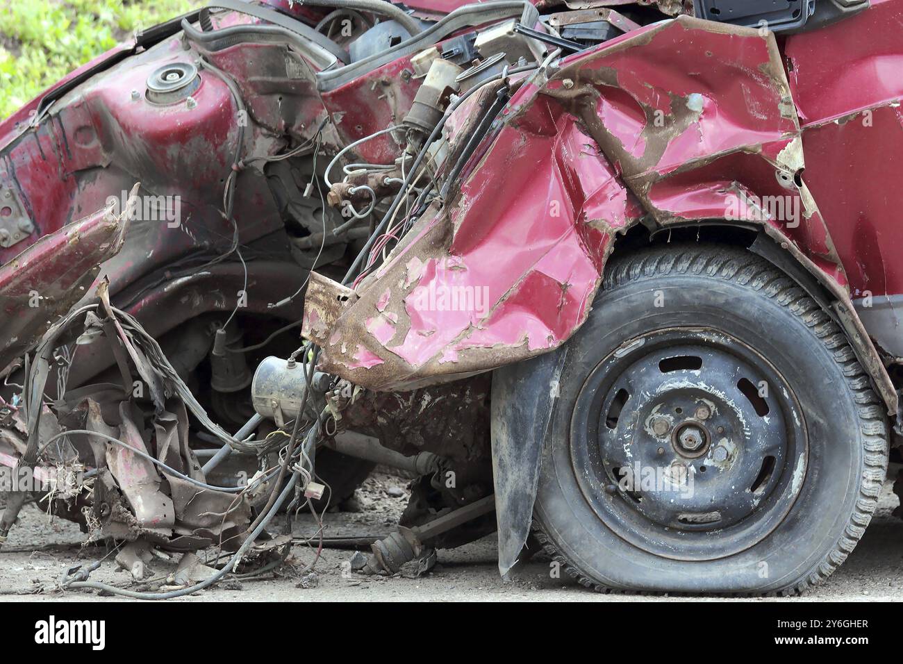 Image of car crash hi-res stock photography and images - Alamy
