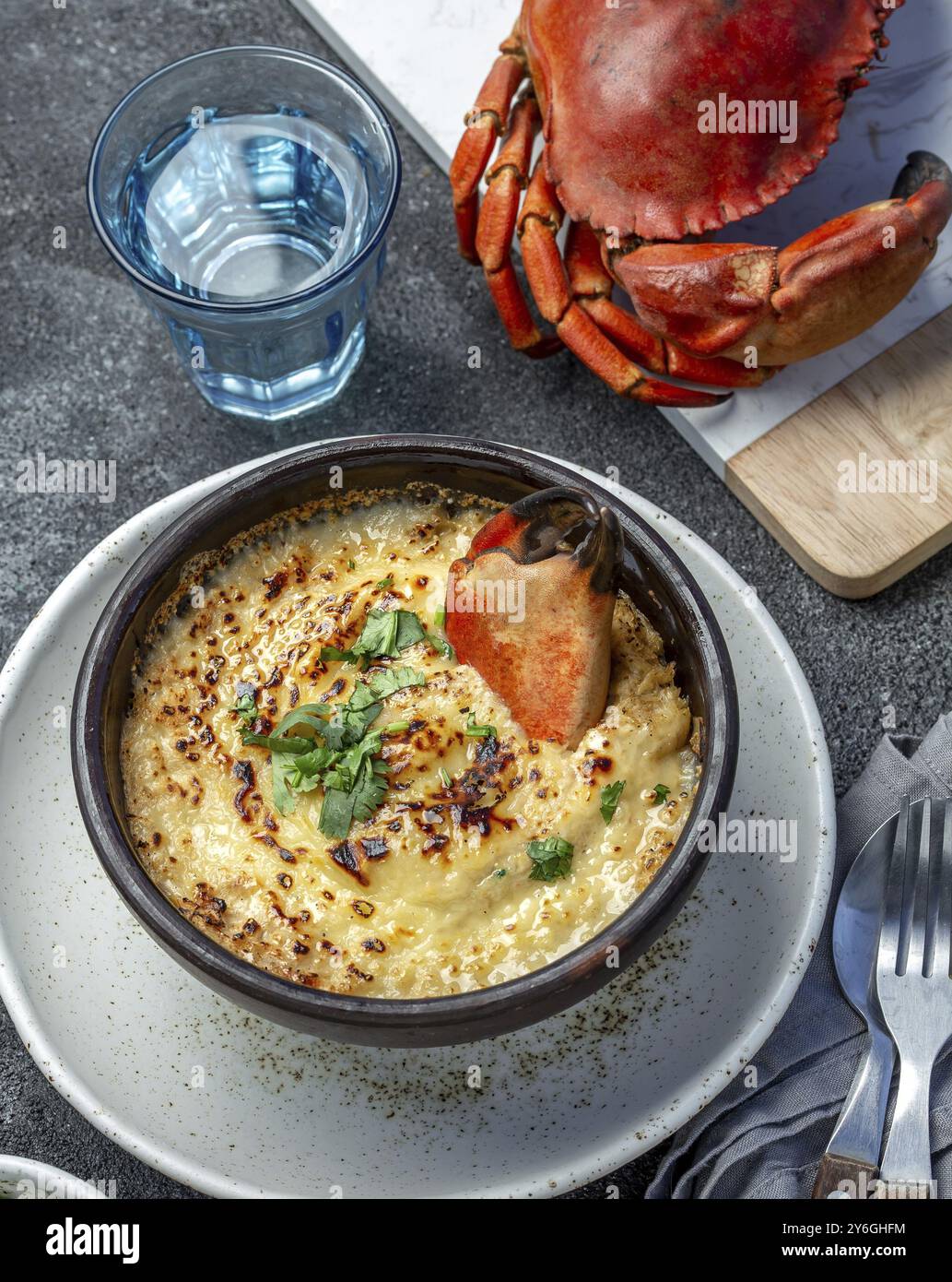 Food, Food, CHILEAN FOOD. Baked crabmeat crab meat with cheese, cream ...