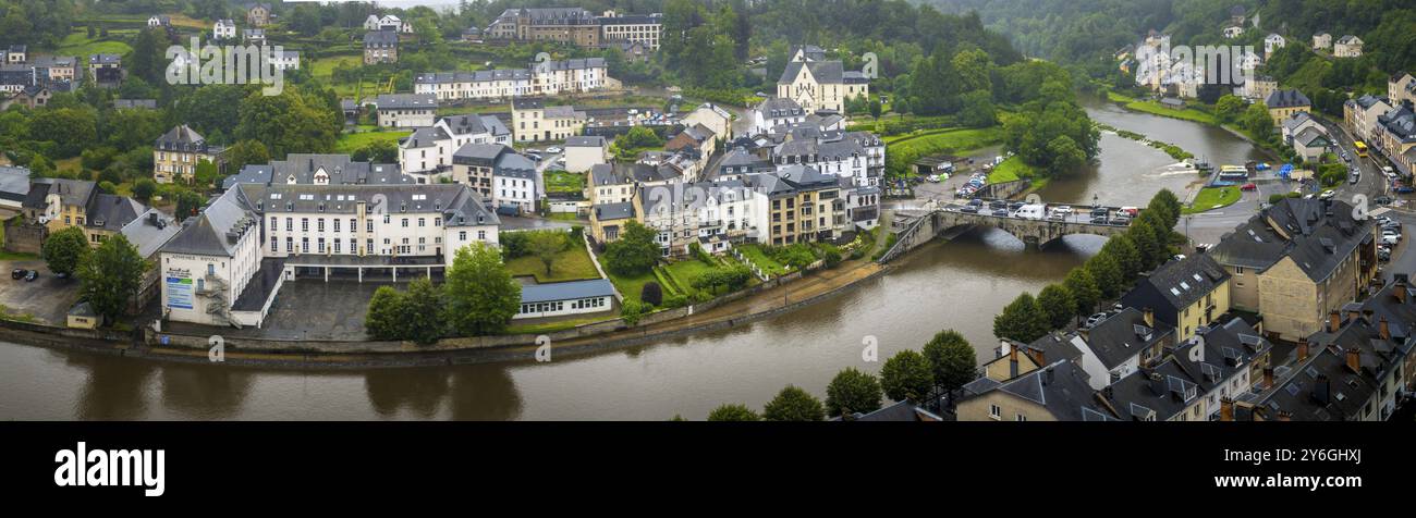 Bouillon semois city overview belgium hi-res stock photography and ...