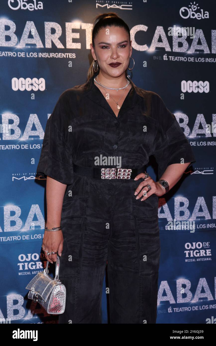 Mexico City, Mexico. 24th Sep, 2024. Litzy Domínguez attends the red ...