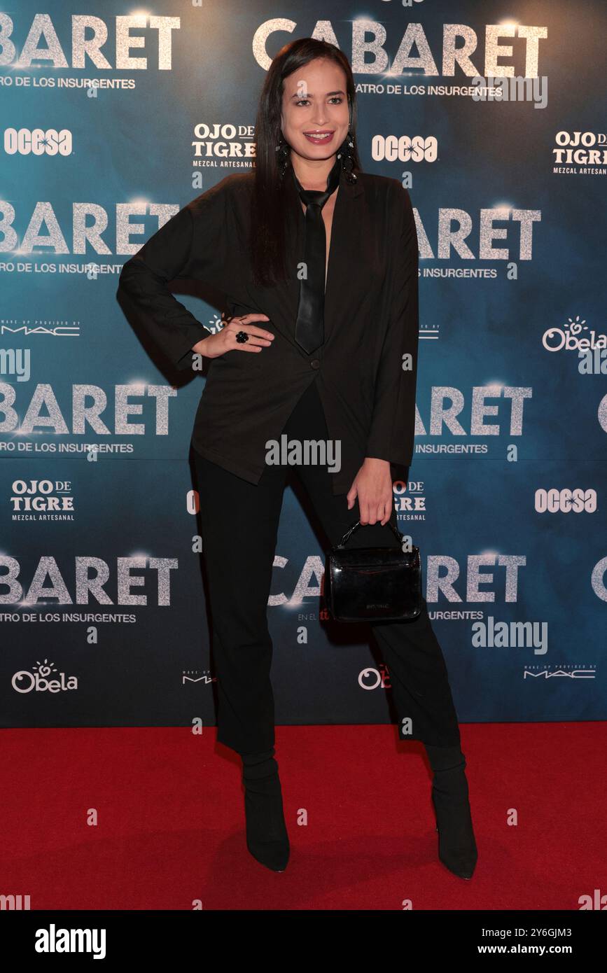 Mexico City, Mexico. 24th Sep, 2024. Frida Astrid attends the red ...