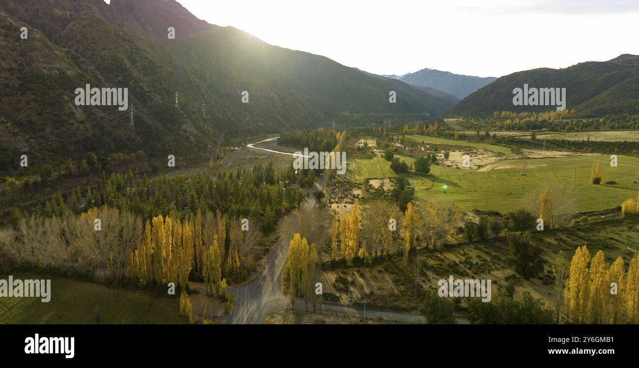Panoramic andes mountains hi-res stock photography and images - Alamy