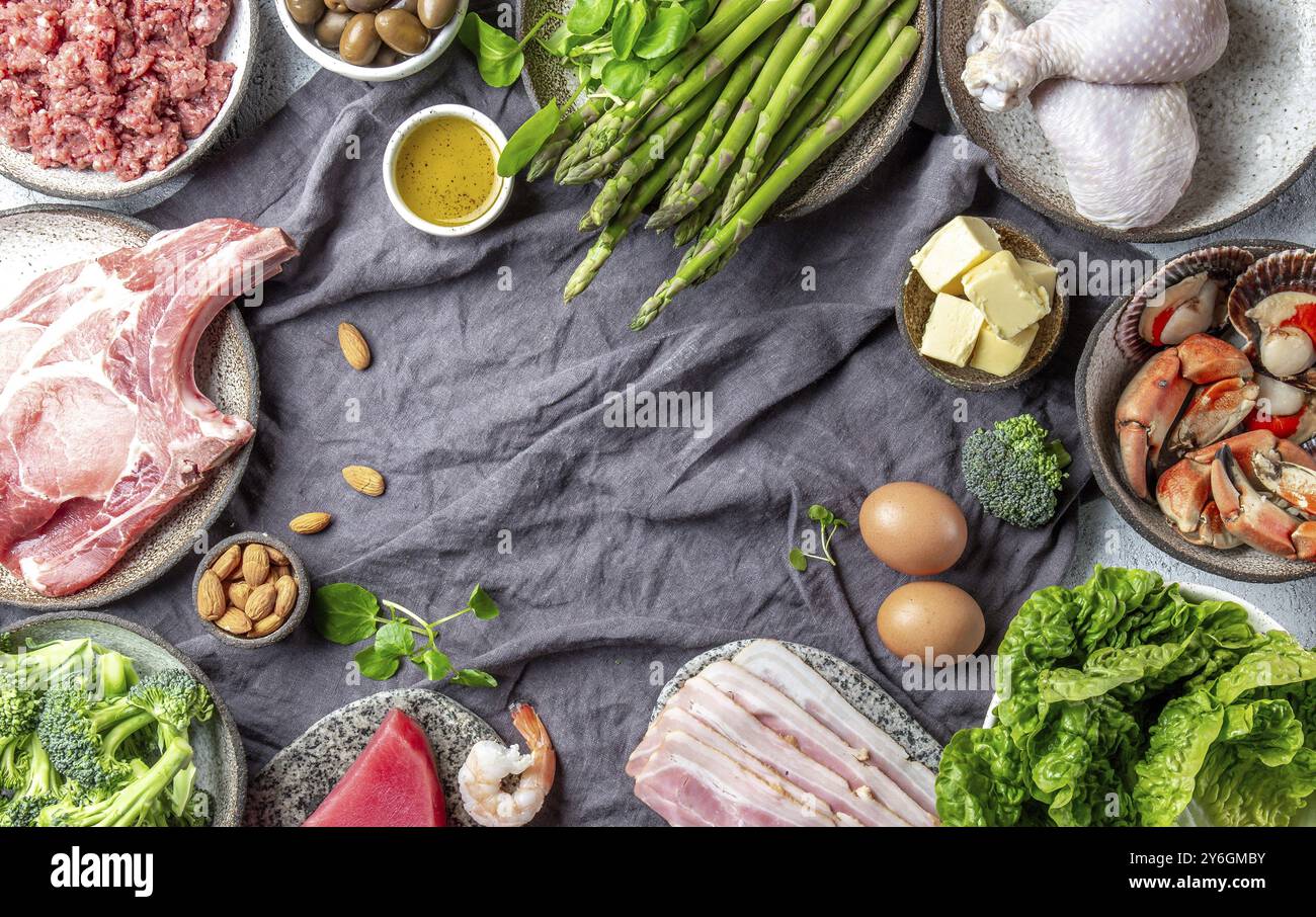 Food, Vegetarian and animal protein, carb and fat sources. Low carbs ...