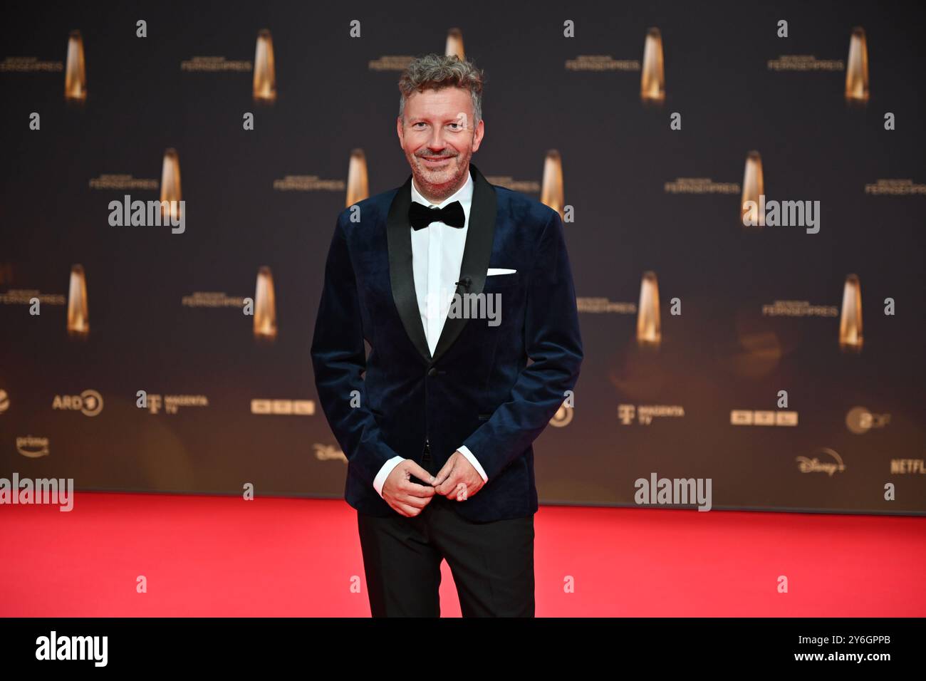 Cologne, Germany. 25th Sep, 2024. Presenter Thorsten Schorn comes to ...