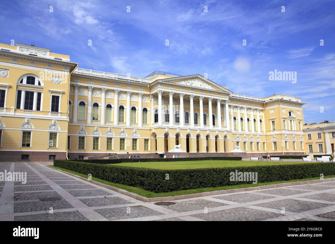 Russian museum, Mikhailovsky palace in St. Petersburg Russia Stock ...